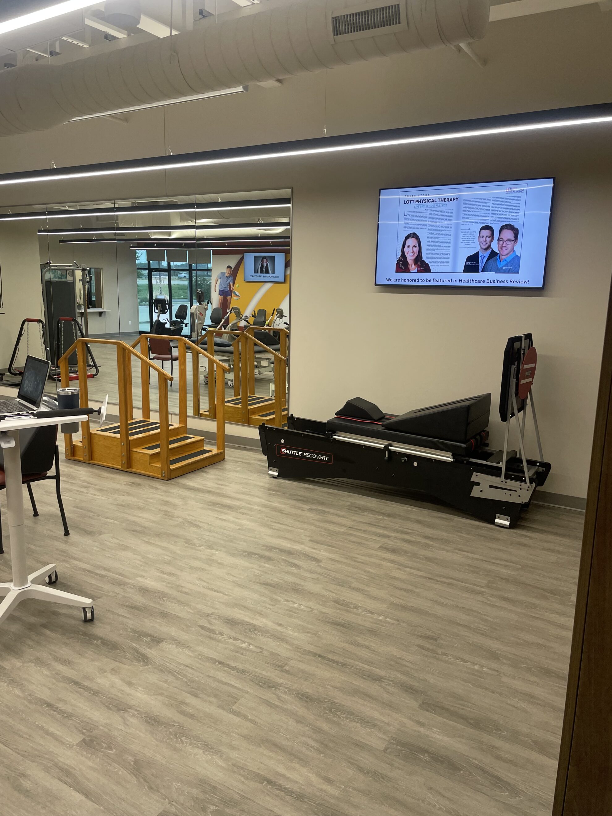 Lott Physical Therapy Install Pics | GM Therapy Solutions